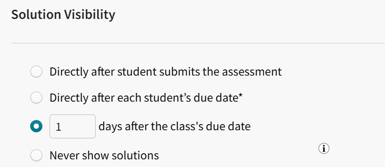 Preventing cheating in Achieve Assessments