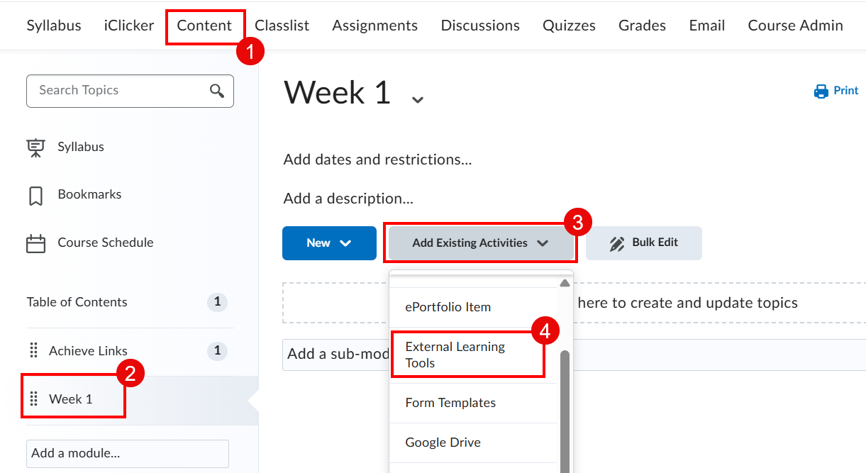 Integrate your Achieve course with D2L/Brightspace using LTI Advantage ...