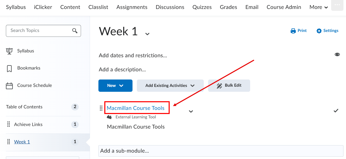 Integrate your Achieve course with D2L/Brightspace using LTI Advantage ...